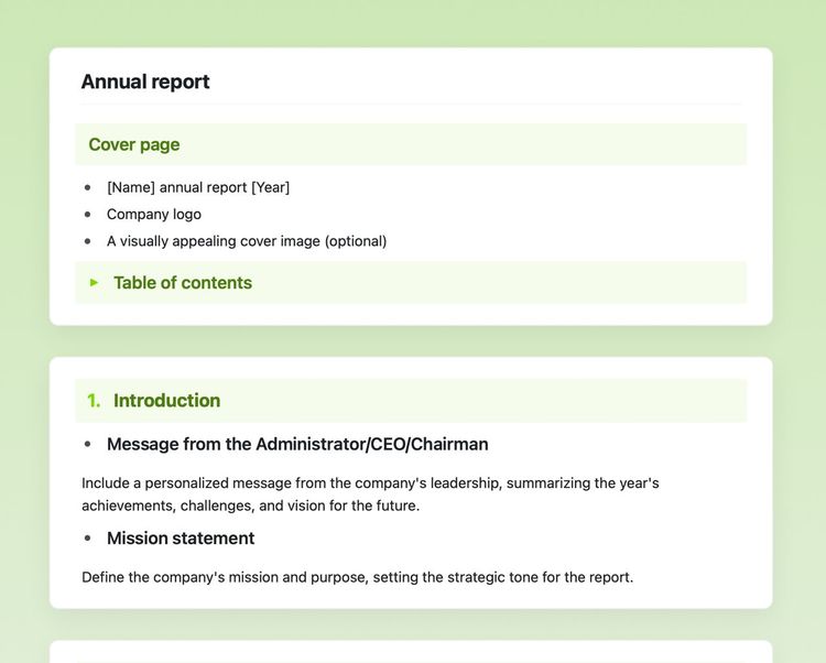Free Templates for Reports | Craft Documents and Notes