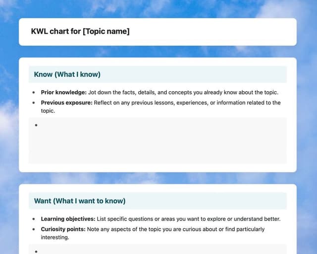 Free Templates for Students | Craft Documents and Notes