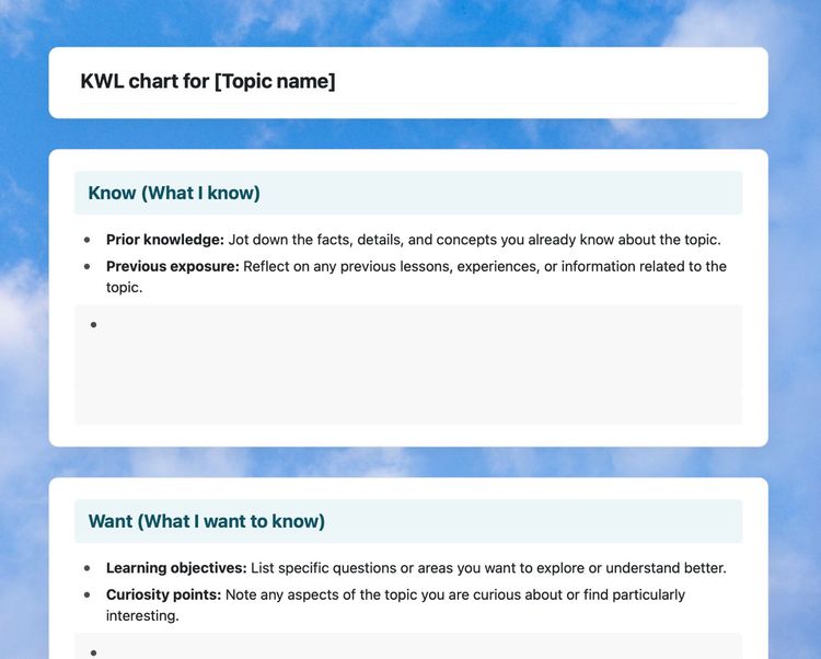 Free Templates for Students | Craft Documents and Notes