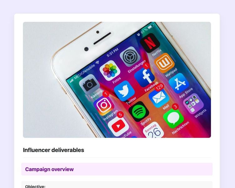 Free Templates for Content Creators | Craft Documents and Notes