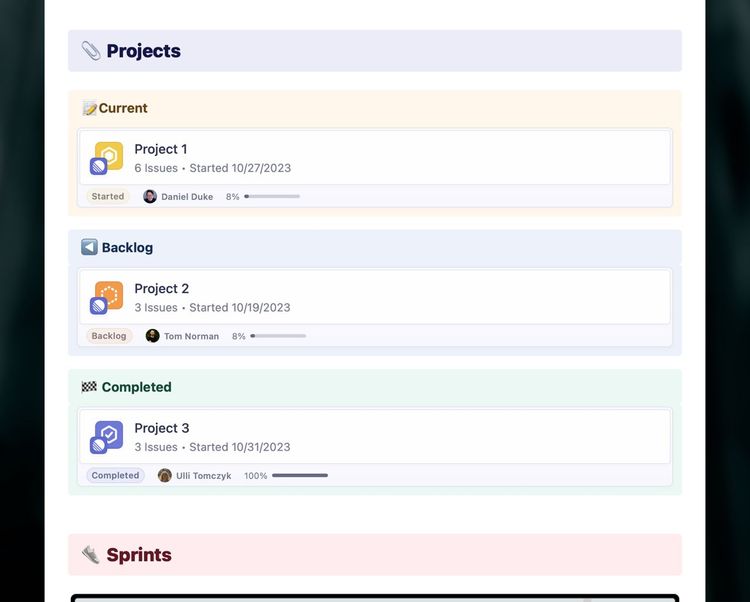 Engineering dashboard | Free Craft Template