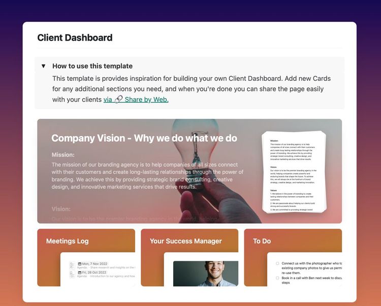 Agencies Templates | Craft Documents and Notes