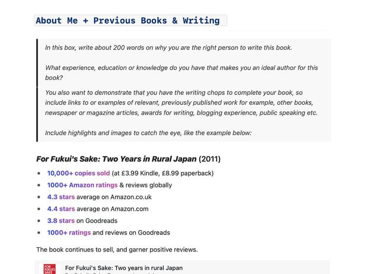 Book Proposal Template Free Craft Template book-proposal-template-free-craft-template
