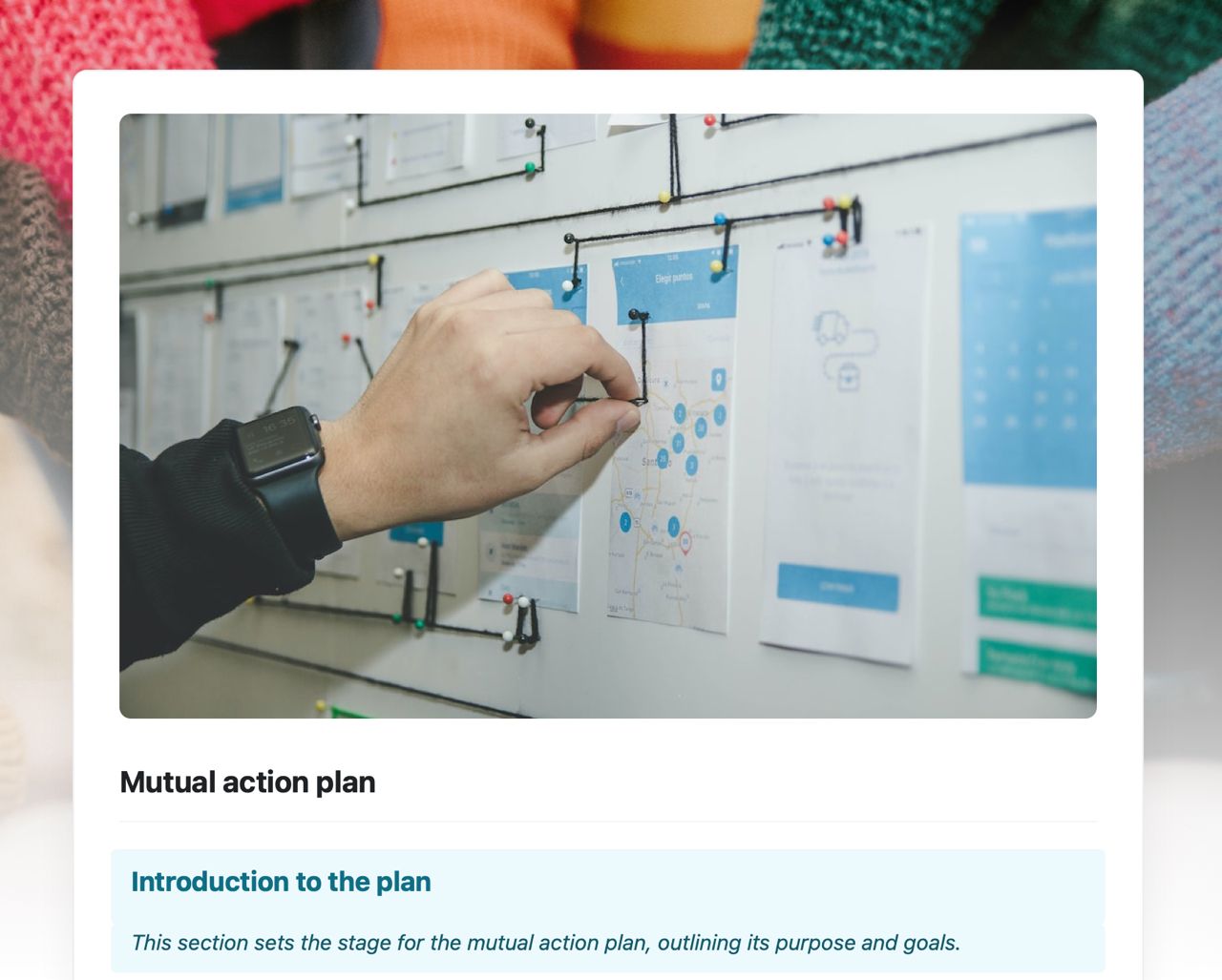 Mutual action plan | Free Template | Craft